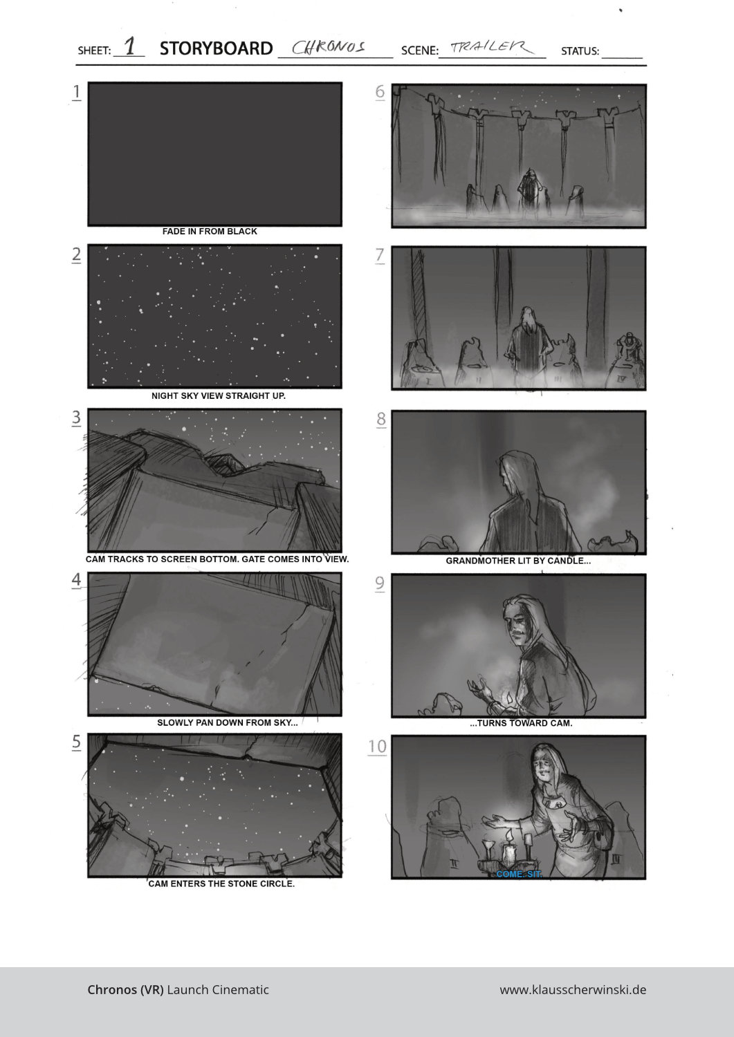 Chronos (VR) Launch Cinematic – Klaus Scherwinski